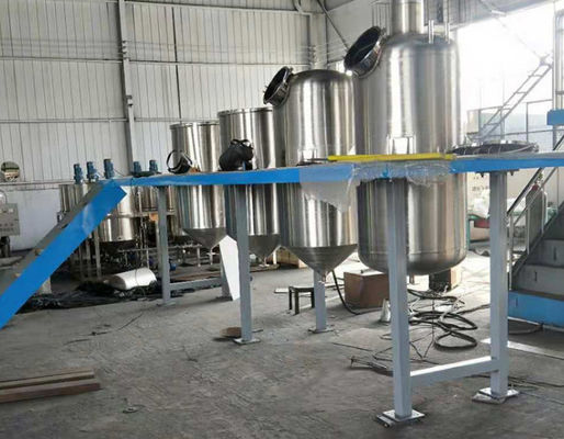 Machine 2000kg de raffinerie de pétrole brut à échelle réduite ...